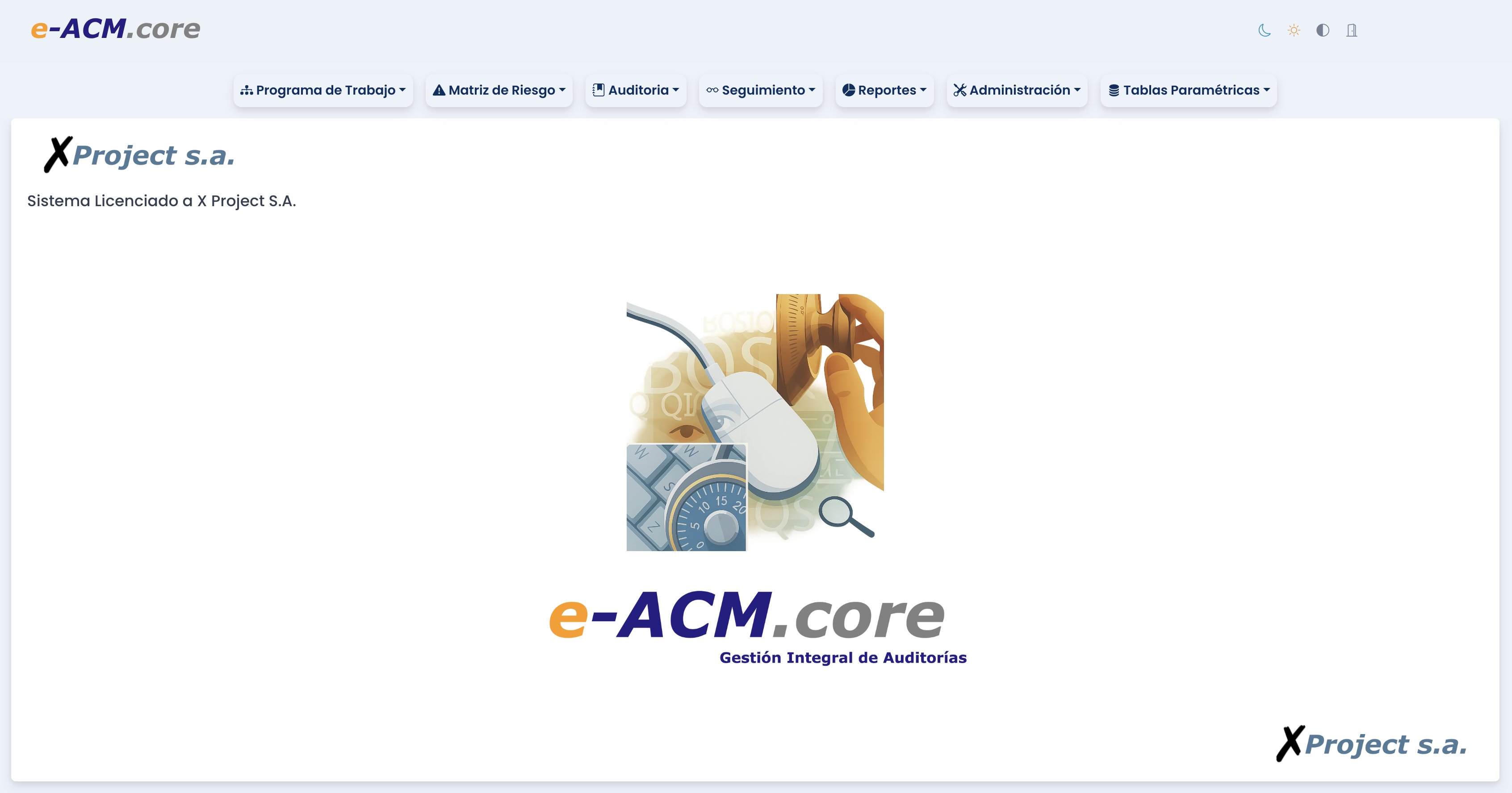 e-ACM.core - Audit Control Manager Core Auditoría Interna
